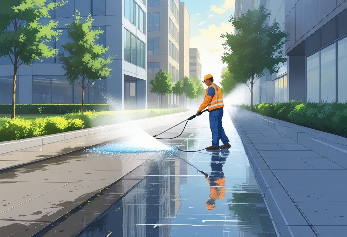 Sidewalk and Pavement Pressure-Washing for First Impressions: Enhancing ...
